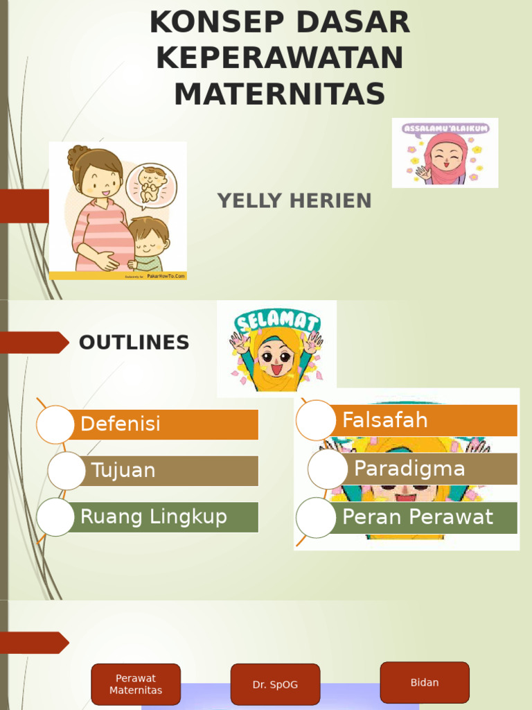 Konsep Kep Maternitas Dan Peran Perawat Maternitas | PDF