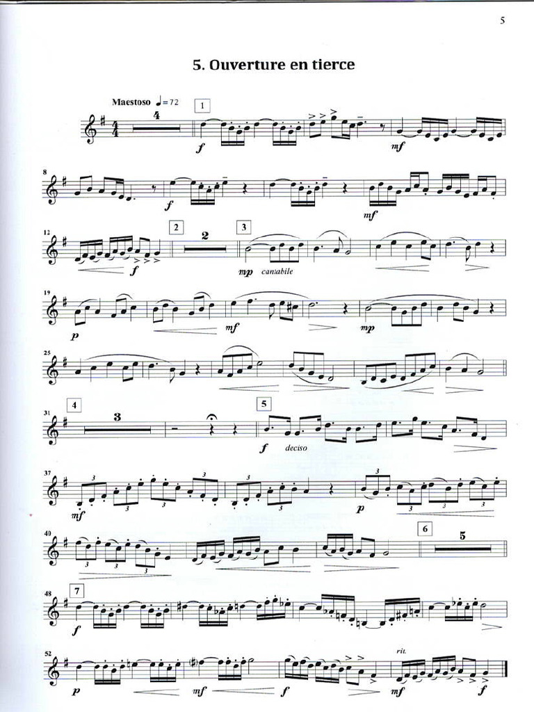 Ouverture en Tierce | PDF