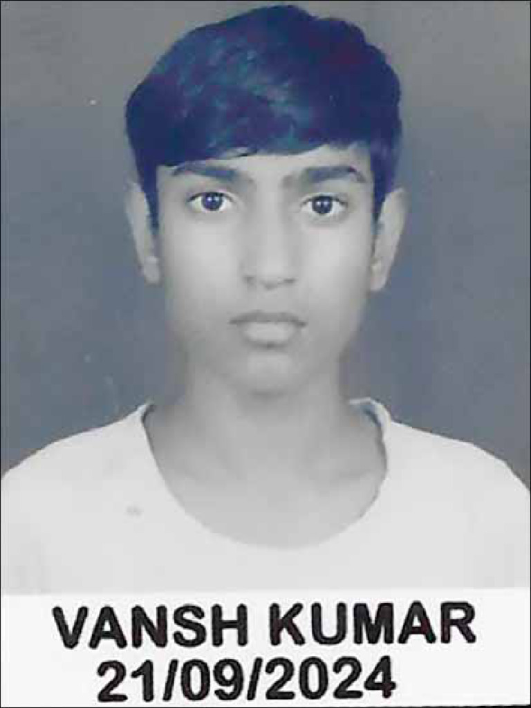 Vansh Kumar | PDF