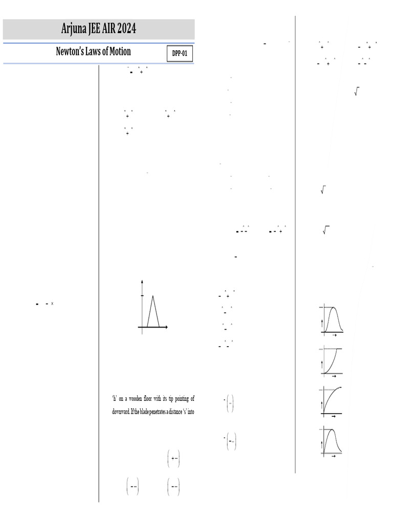 Phy. Arjuna DPP | PDF