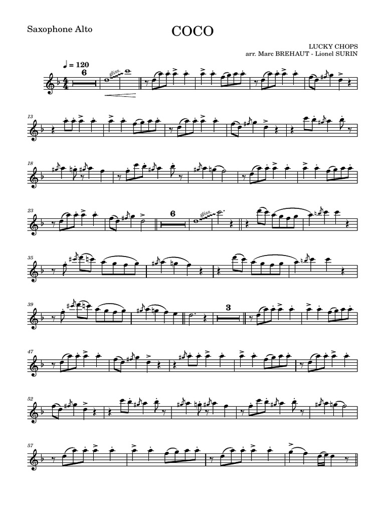 COCO-Saxophone Alto | PDF