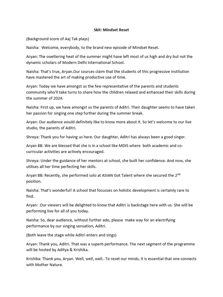 Mindset Reset 2 | PDF