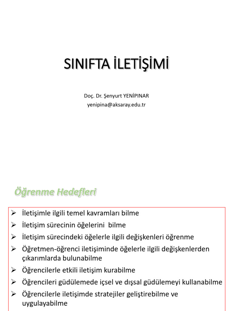 2 Sinifta Iletisim | PDF