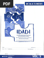 Teste de Atenção Difusa - TADIM 1 e 2 e TEDIF 1 2 e 3 | PDF