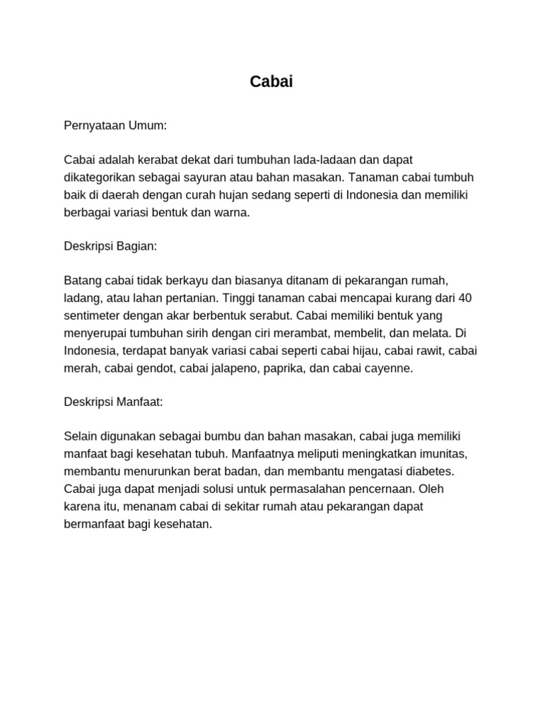 Contoh Teks LHO | PDF
