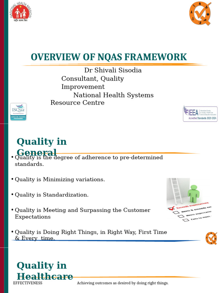 Overview of NQAS Framework Updated | PDF