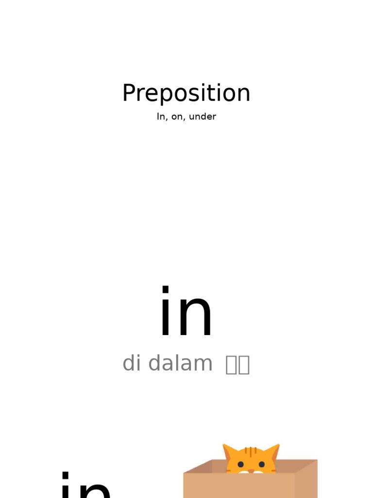 Preposition | PDF