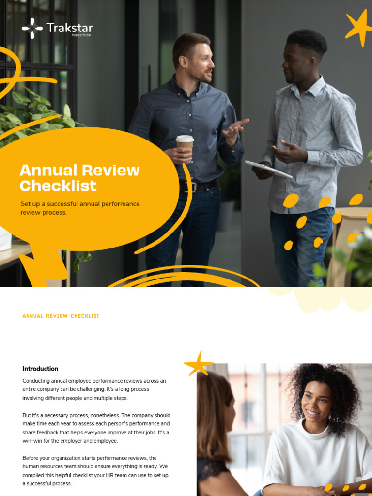 Annual Review Checklist | PDF