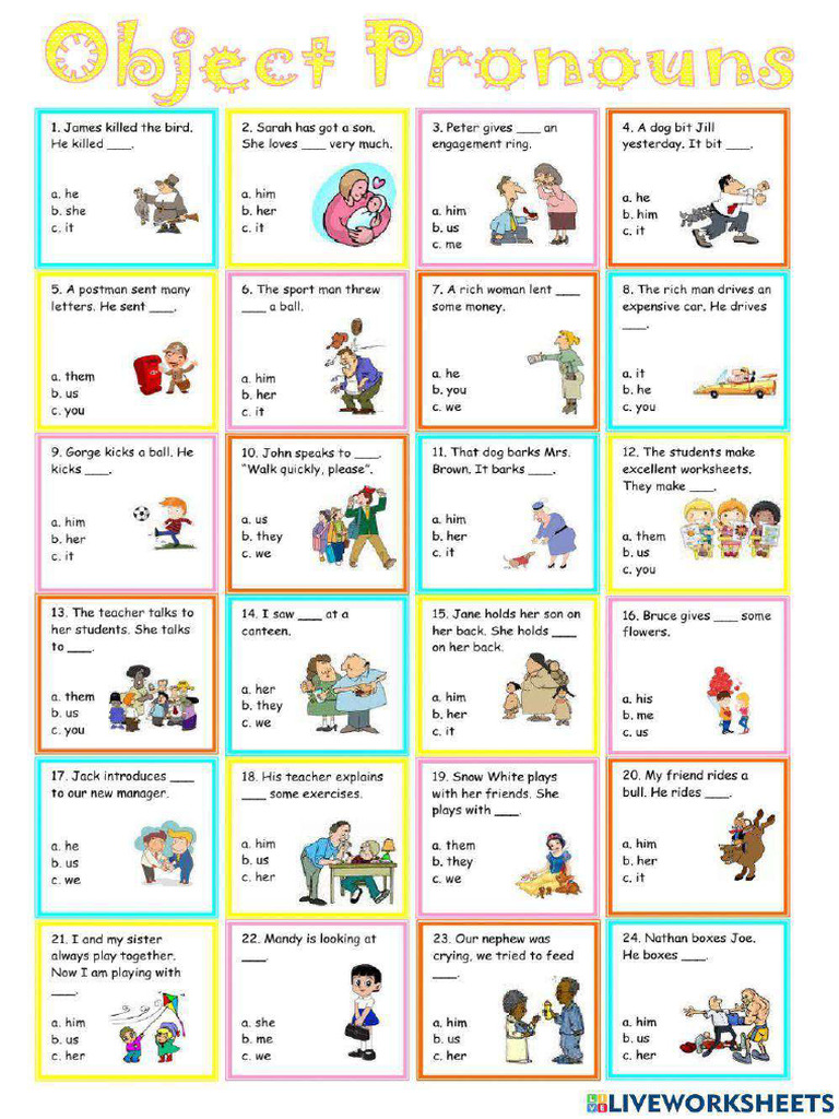 Object Pronouns 1 | PDF
