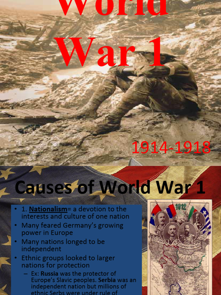 World War 1 Revision | PDF