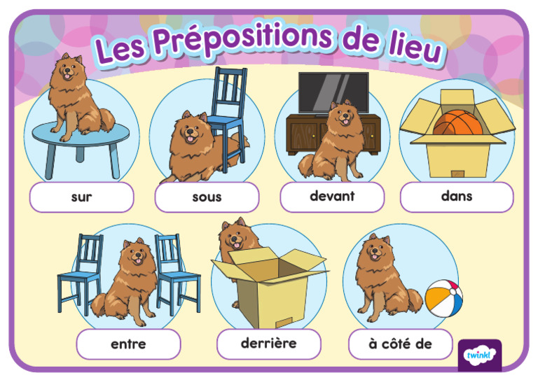 Ca FR 1707211156 Affiches Les Prepositions de Lieu 1 - Ver - 2 | PDF