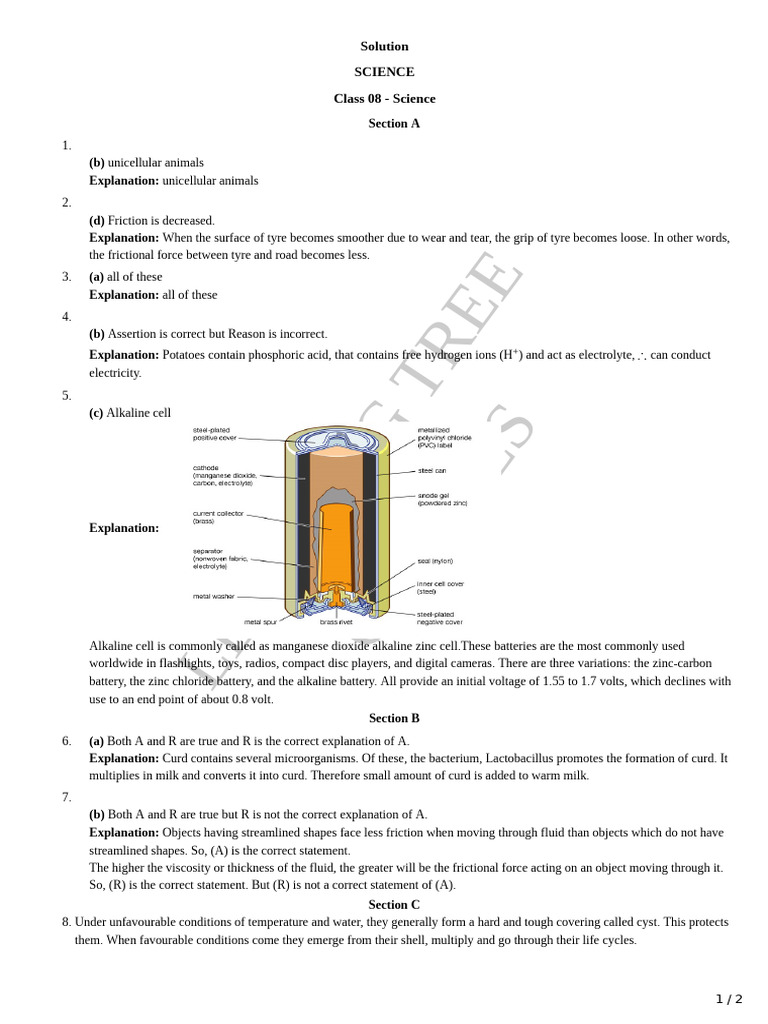 Solution 1532549 | PDF | Friction | Materials