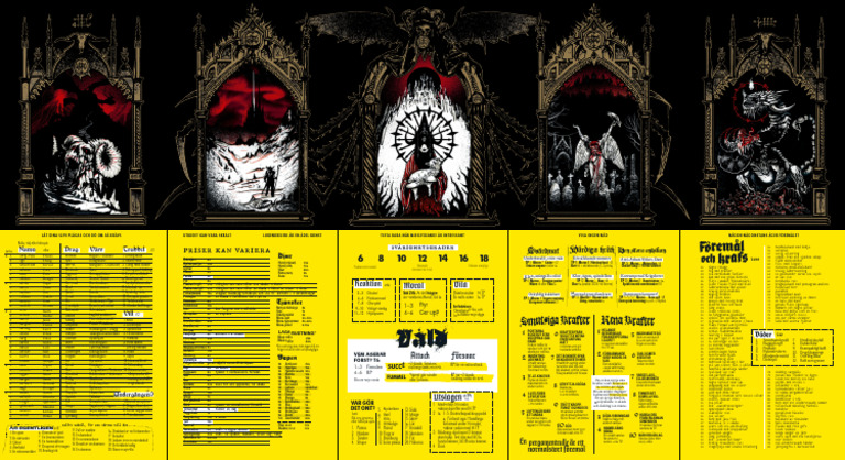 MORK BORG GMSCREEN | PDF