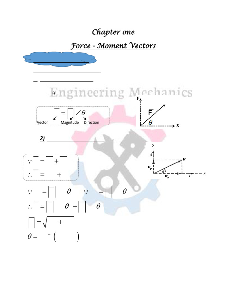Ch1 Force Moment System Modified | PDF