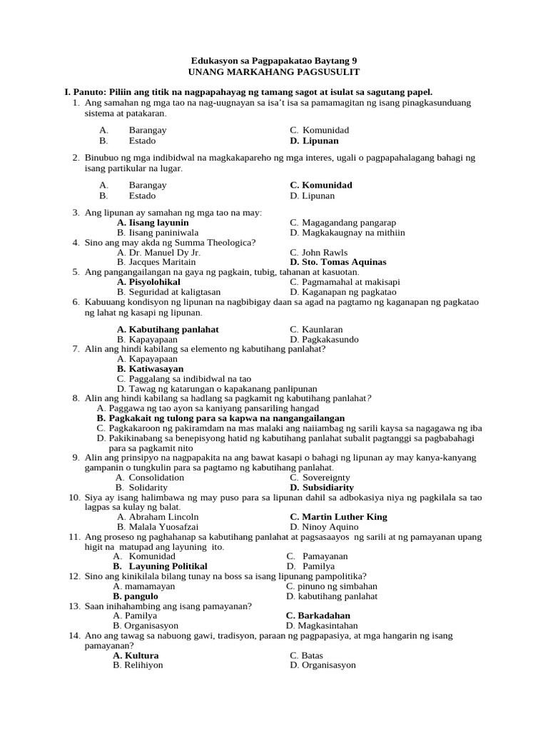 ESP9_1STQ_EXAM | PDF