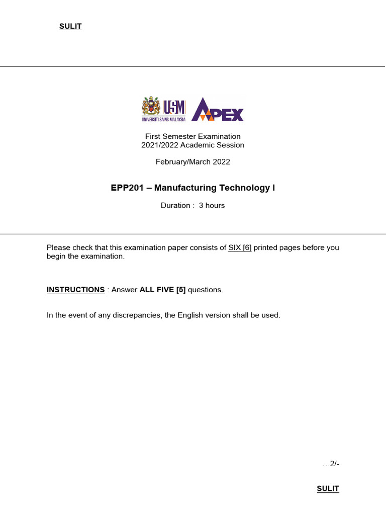 Epp201 2022 Pdf