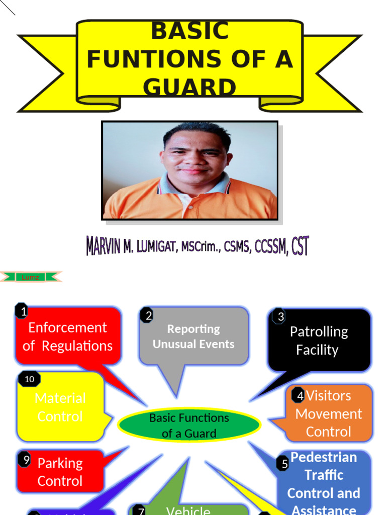 Part 3 Basic Fucntions of A Guard | PDF