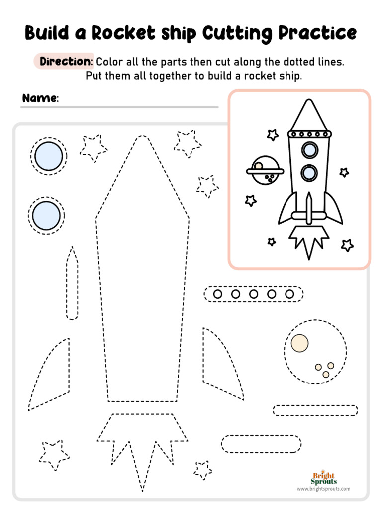 build-a-rocket-cutting-practice-advanced-1 | PDF