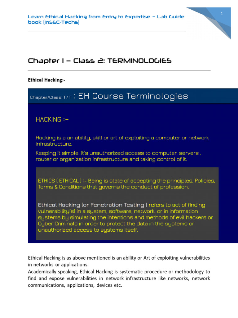 2 - Terminologies | PDF