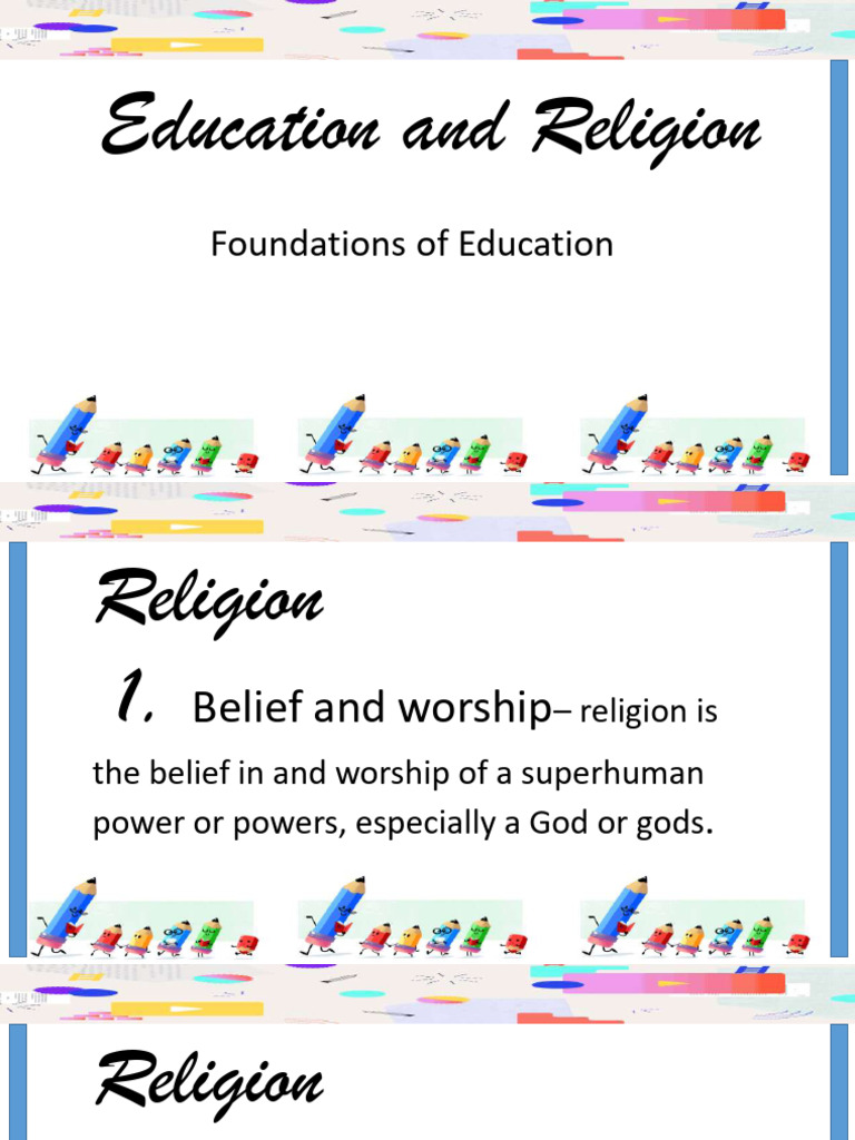 Religion and Education | PDF