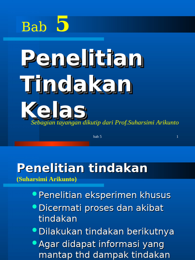 2-Bab 5 Laporan PTK Sebagai KKTI | PDF