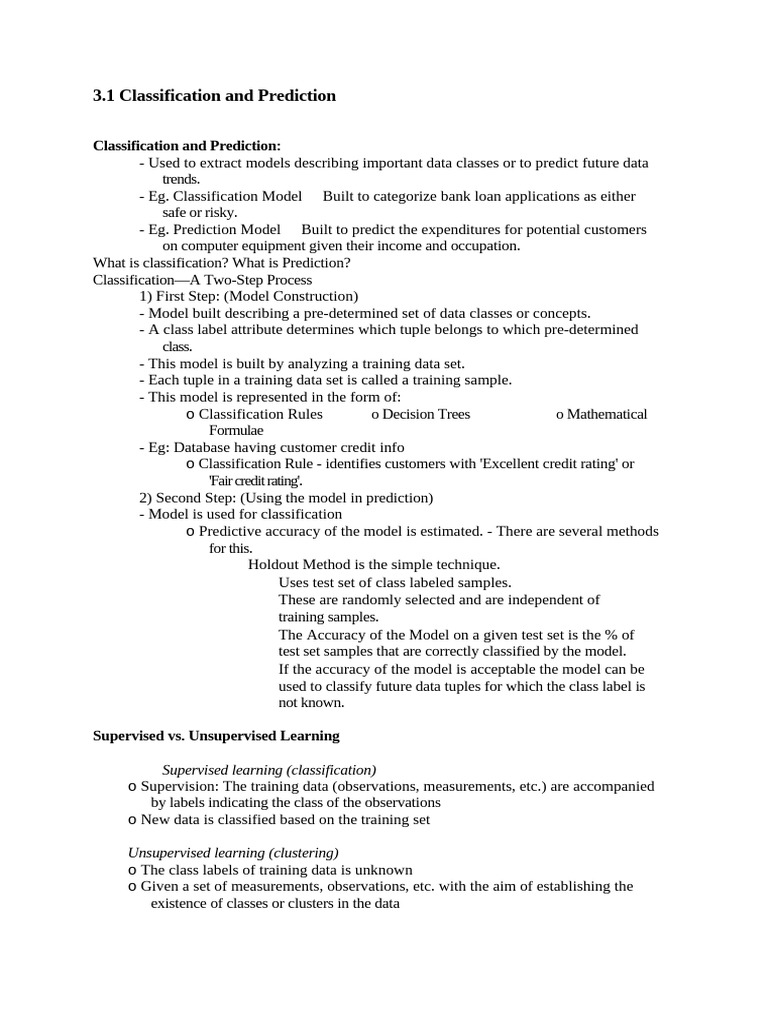 DWM Unit-III | PDF DWM Unit-III | PDF