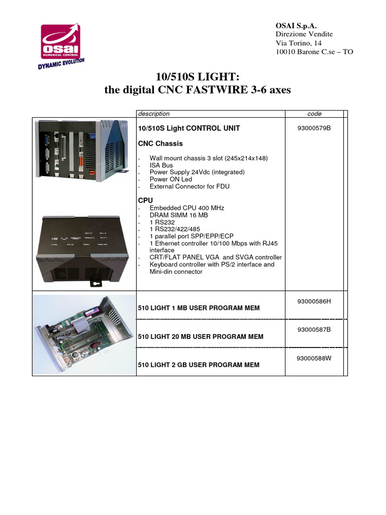 10-510s LIGHT | PDF