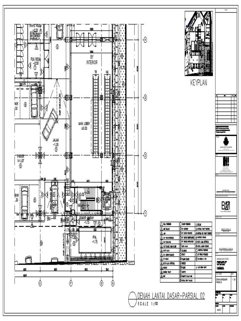 01.denah Ballroom Lantai-01 - Bind-01-Ar-103 | PDF