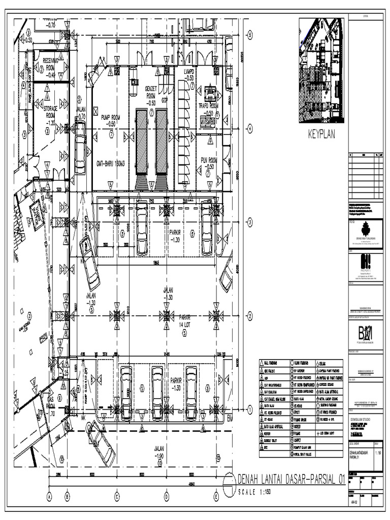 01.denah Ballroom Lantai-01 - Bind-01-Ar-102 | PDF