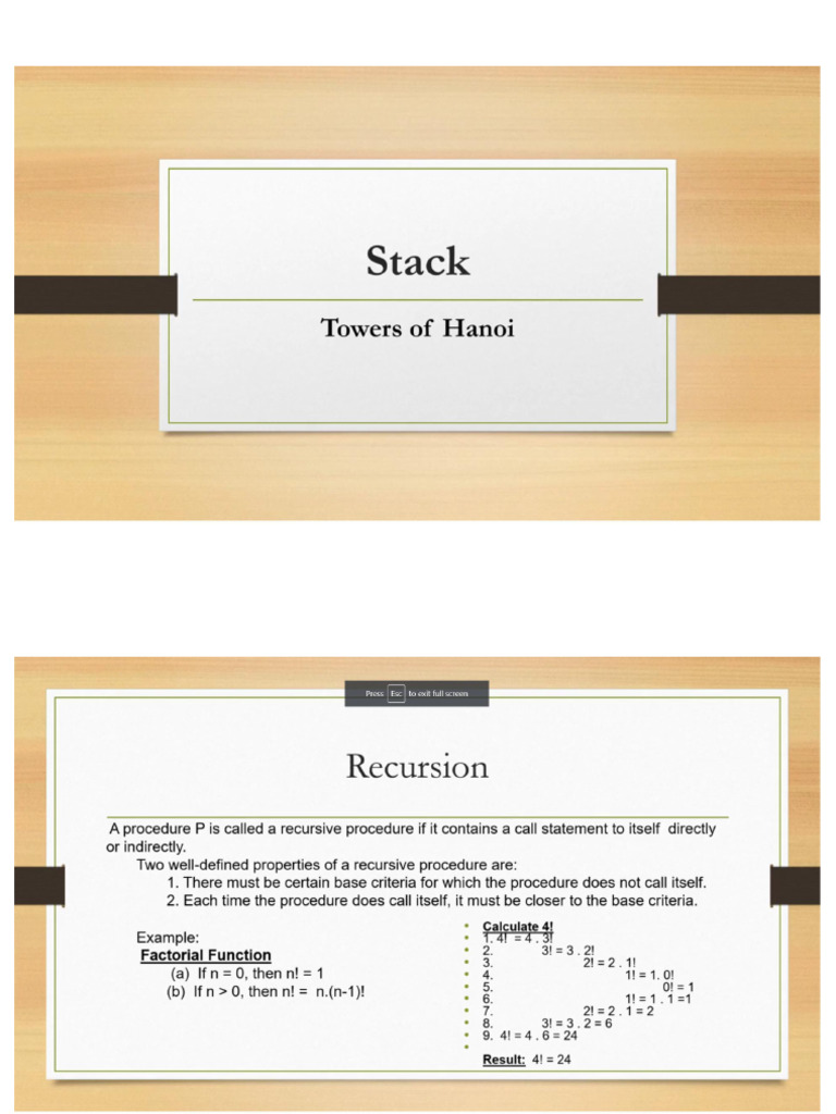 16 Tower of Hanoi | PDF