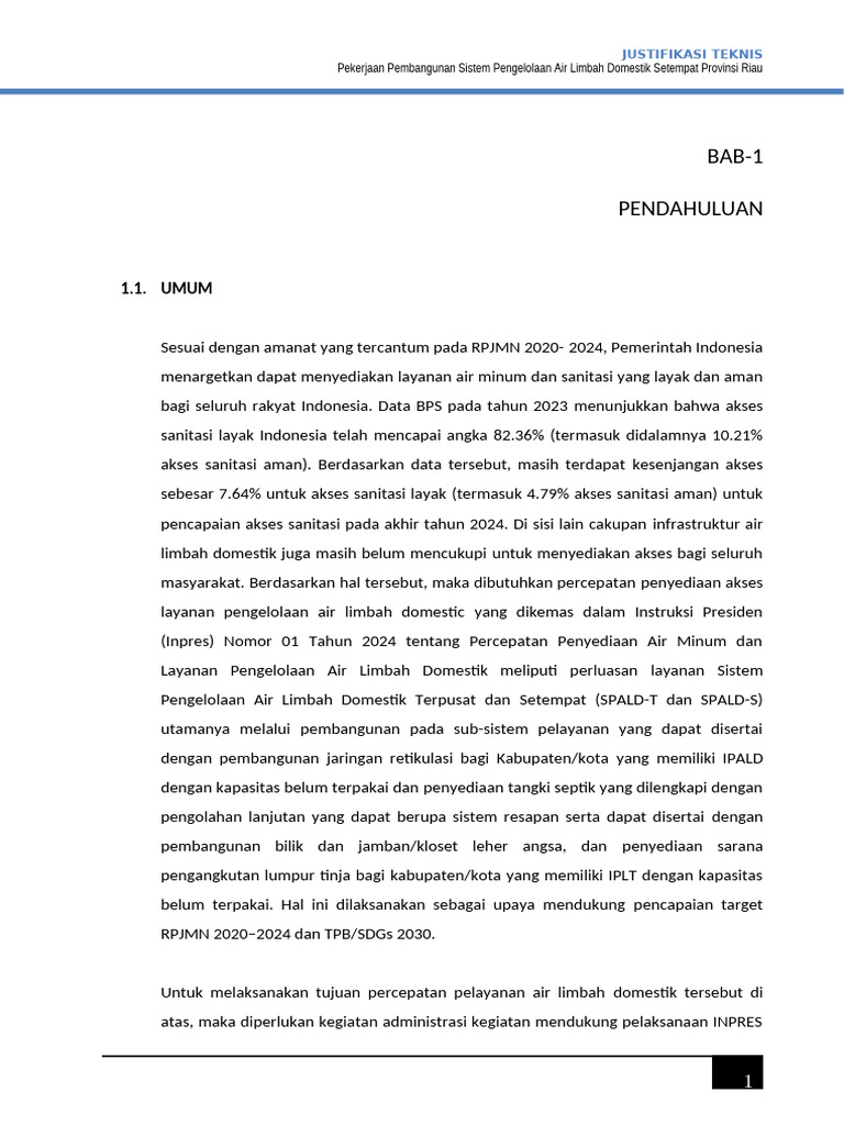 BAB 1-4 JUSTEK ADD Spald Final | PDF