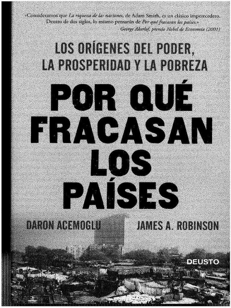 Práctica 1 - Lectura 2. Acemoglu y Robinson 2015 | PDF