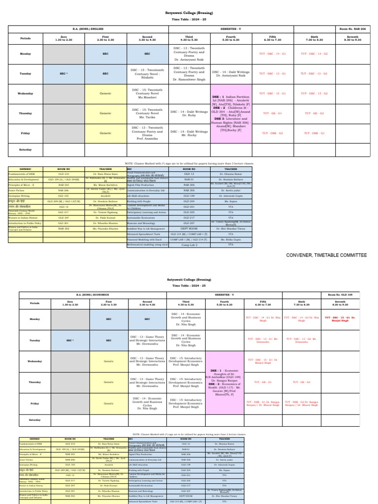 Sem 5 - 2024 - 25 | PDF