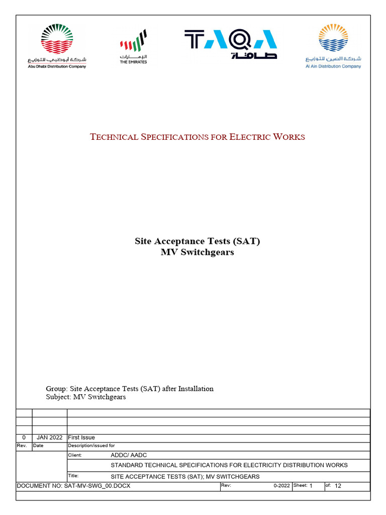 Sat MV SWG - 00 | PDF