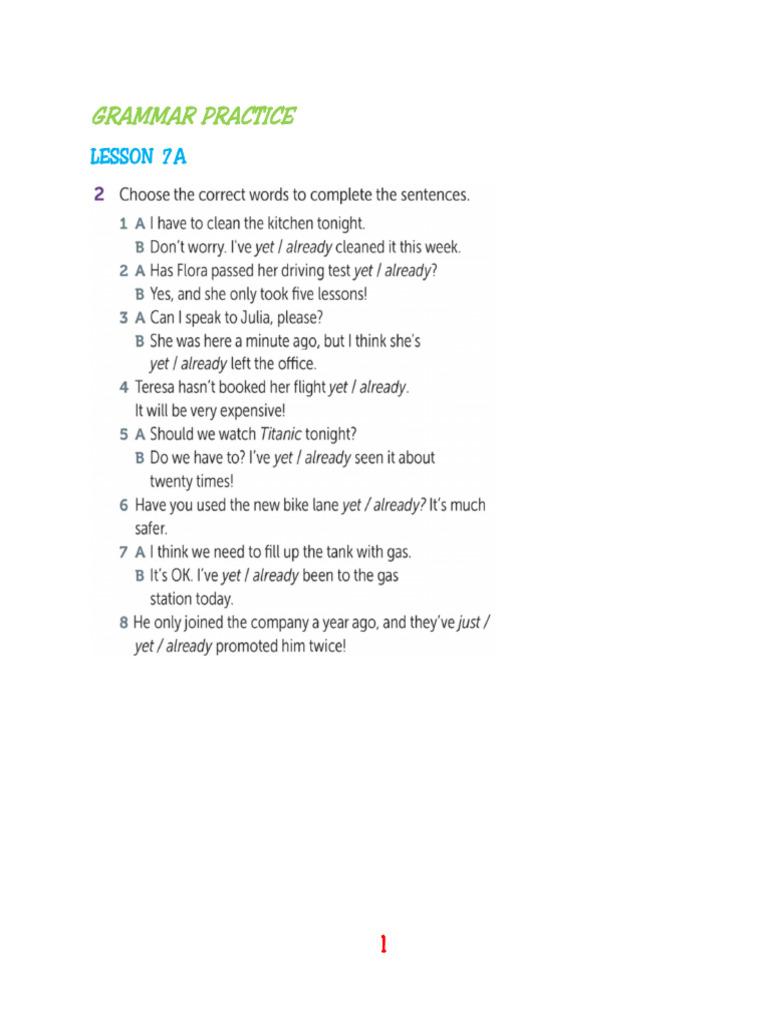 SESSION 1 _ B1 _ B _ EXERCISES + EXTRA ACTIVITIES | PDF