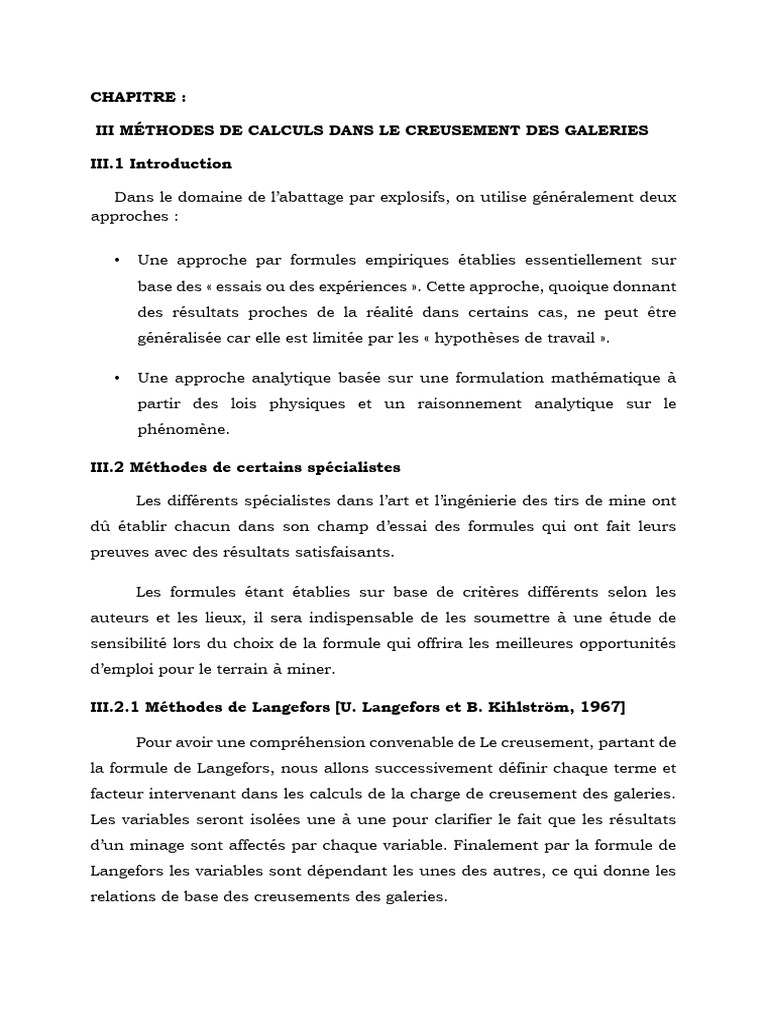 Chapitre III TFC | PDF