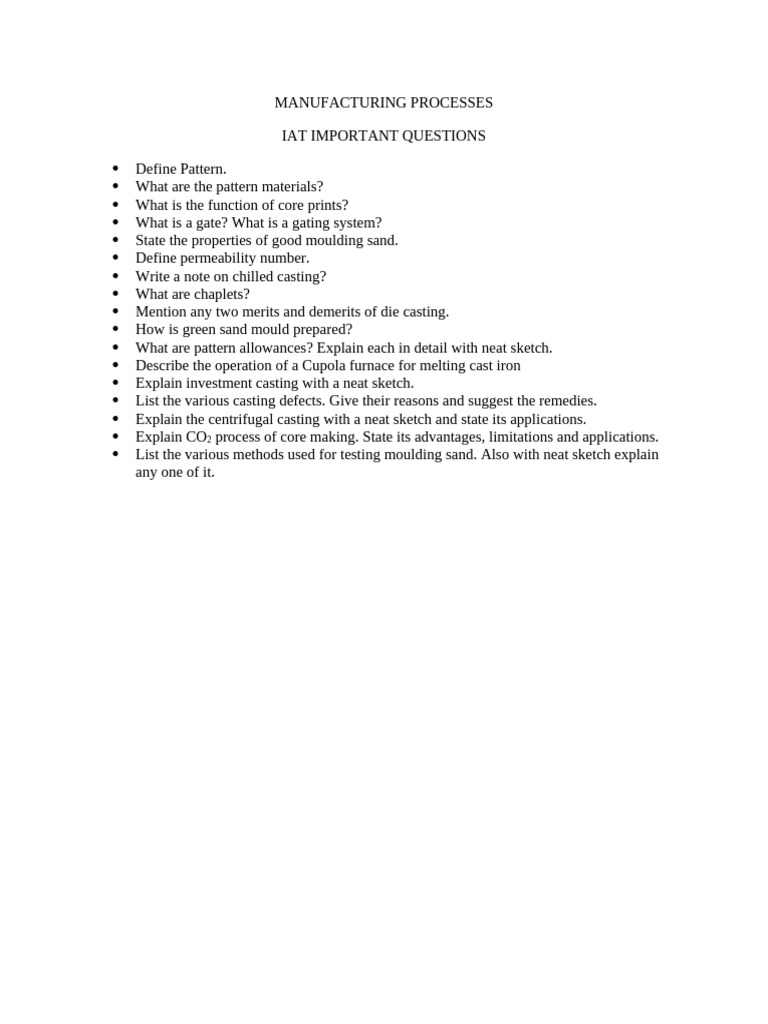 IAT IMPORTANT QUESTIONS | PDF