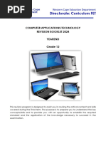 Grade 12 CAT ATP 2025 | PDF | Databases | Spreadsheet