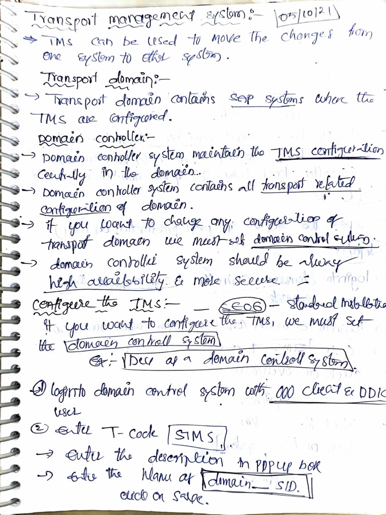 Sap TMS | PDF