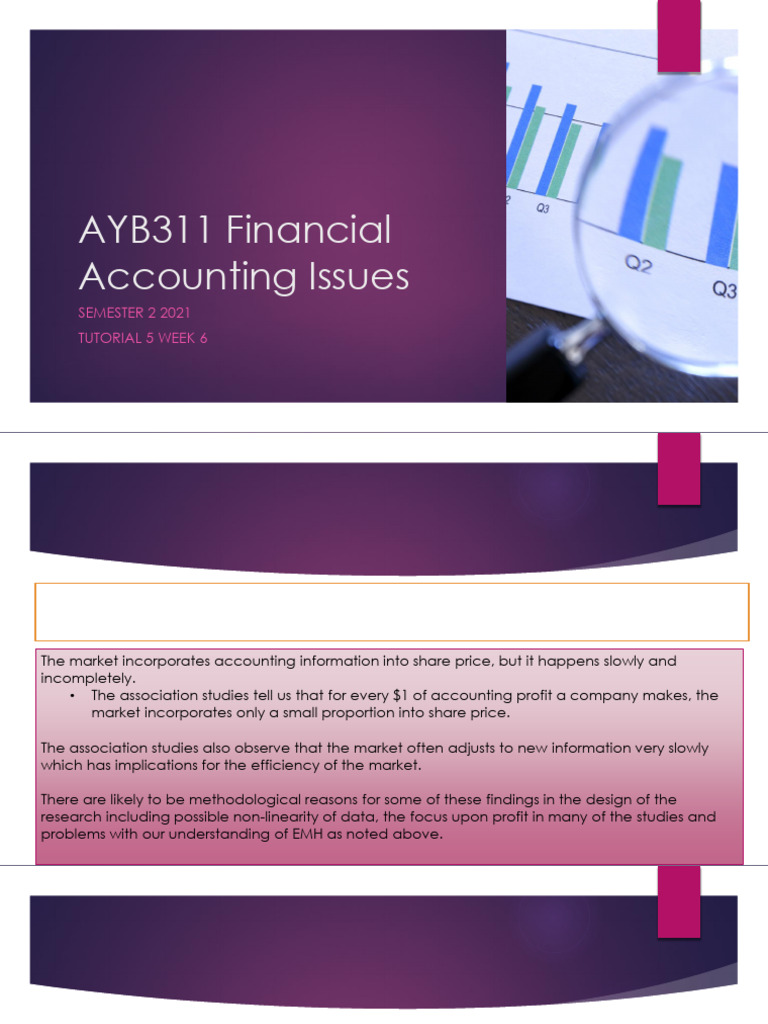 AYB311 - 2 - 21 Tutorial 5 Solutions | PDF | Dividend | Economies