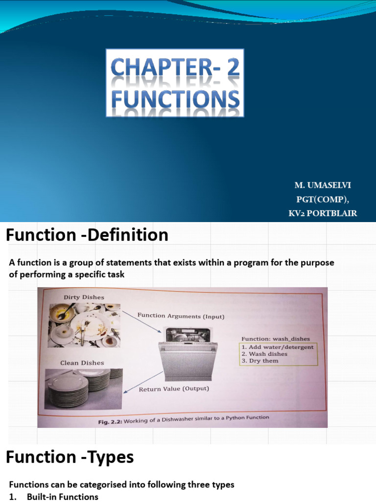 User Defined Functions | PDF