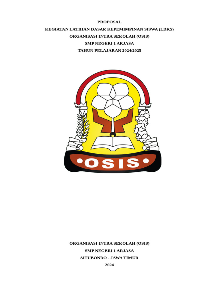 PROPOSAL OSIS LDKS 2023 Docx | PDF