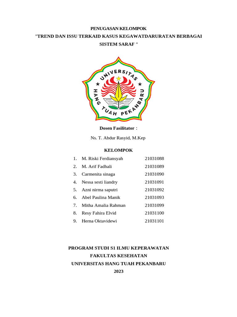 Kel 1 KGD Stroke 21c | PDF