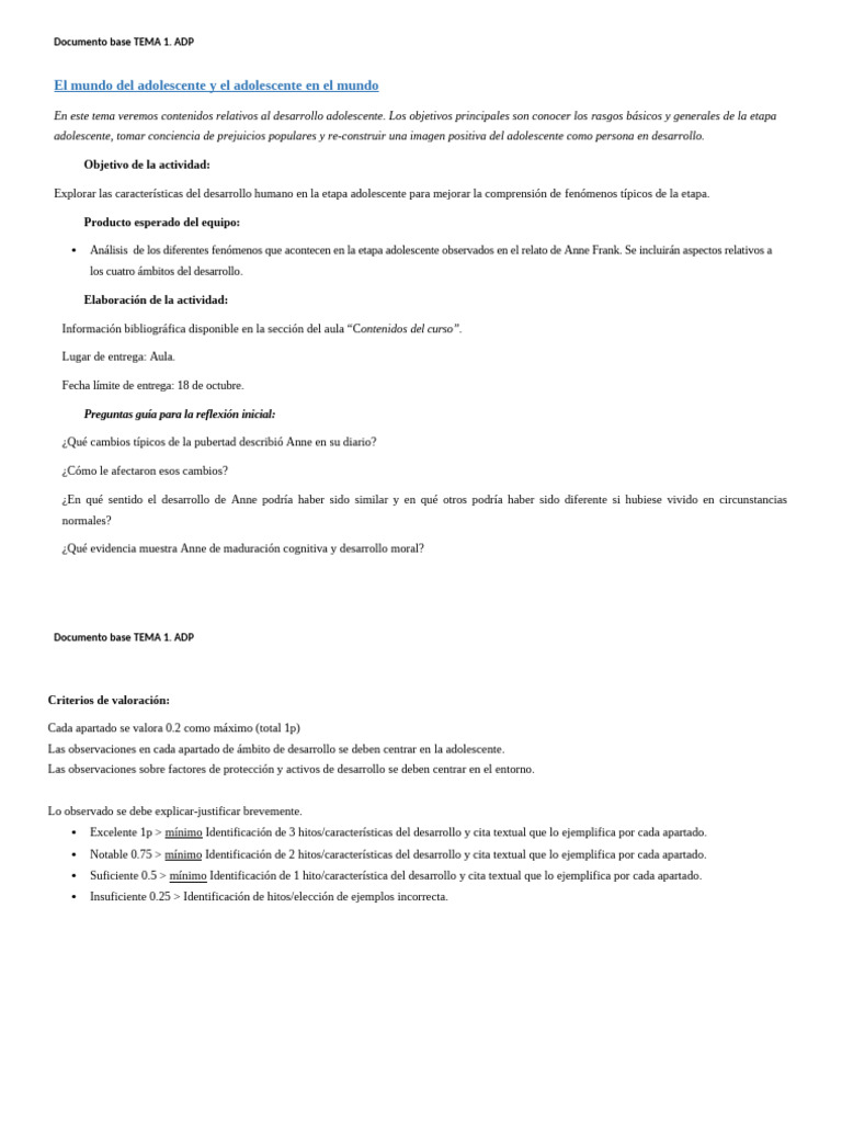 Documento Base Tema 1 | PDF