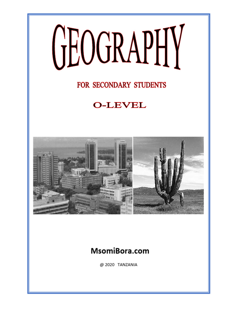 Geography O-Level | PDF