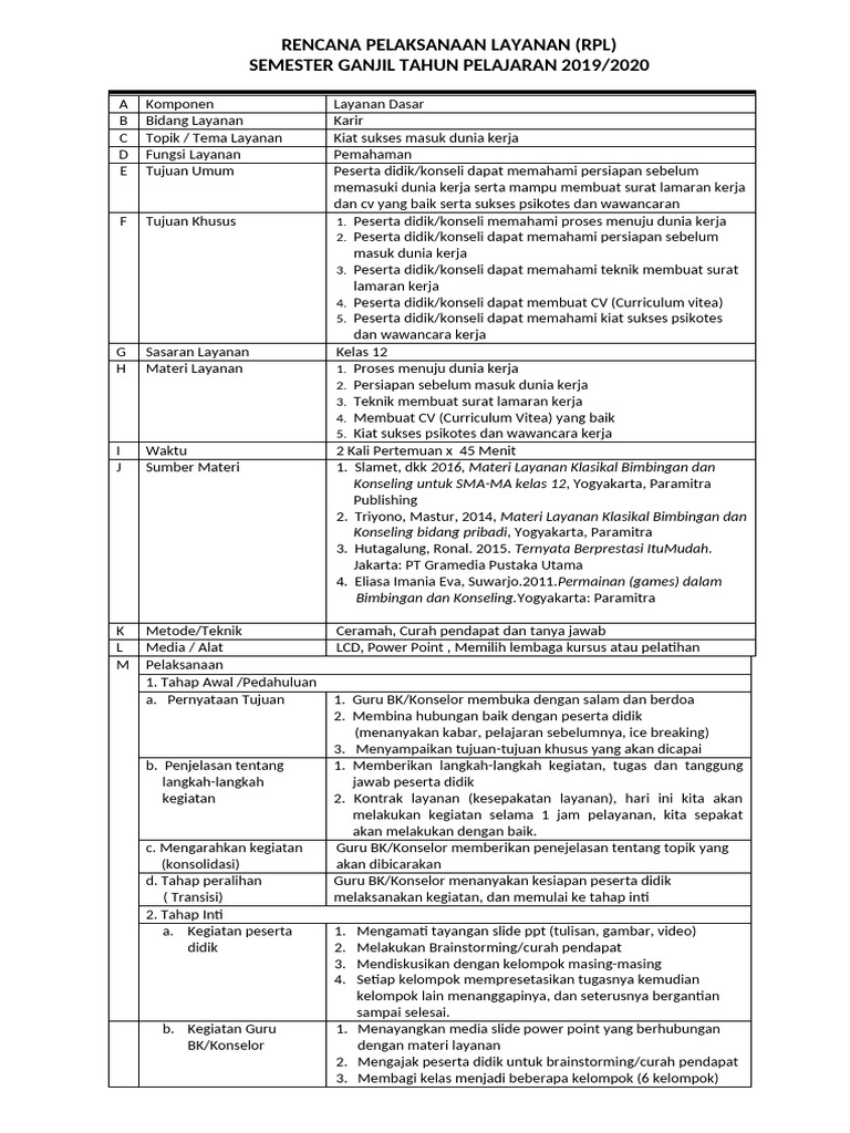 RPL KIAT SUKSES MEMASUKI DUNIA KERJA (Genap) | PDF