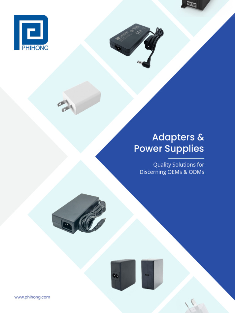 Adapter Power Supply Catalog | PDF