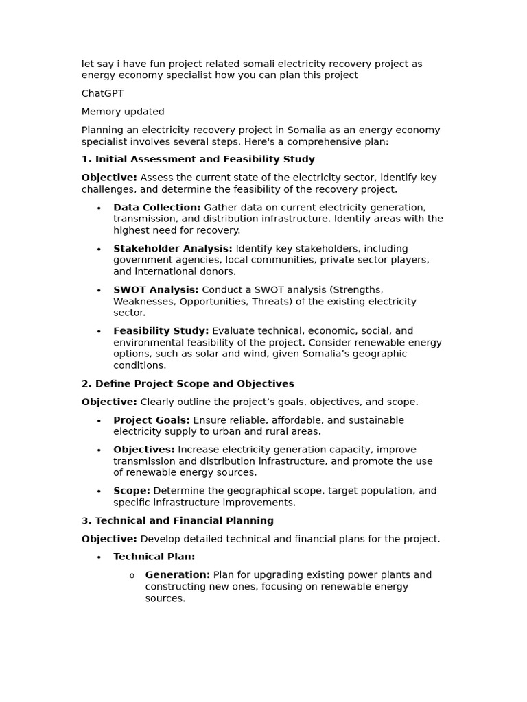 Project Plan | PDF