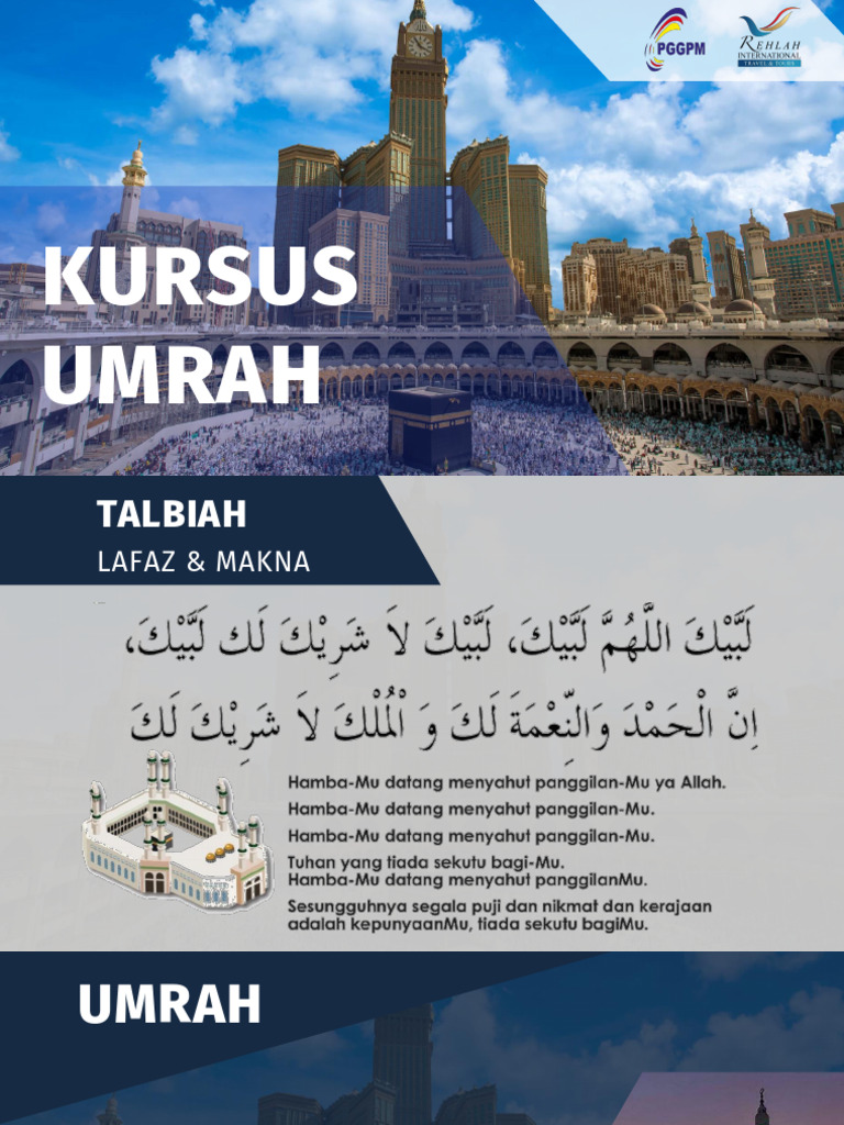 Slide Selangkah Ke Baitullah Rehlah (Nota Kursus Umrah) 2 | PDF