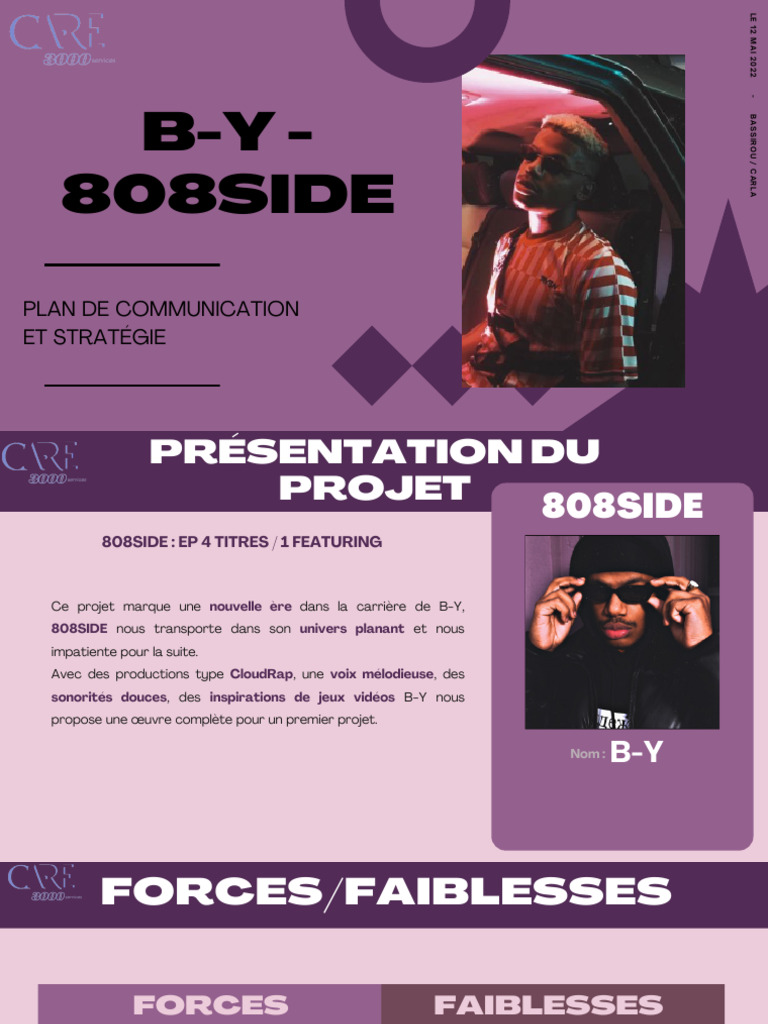 Plan de Comm 808SIDE | PDF